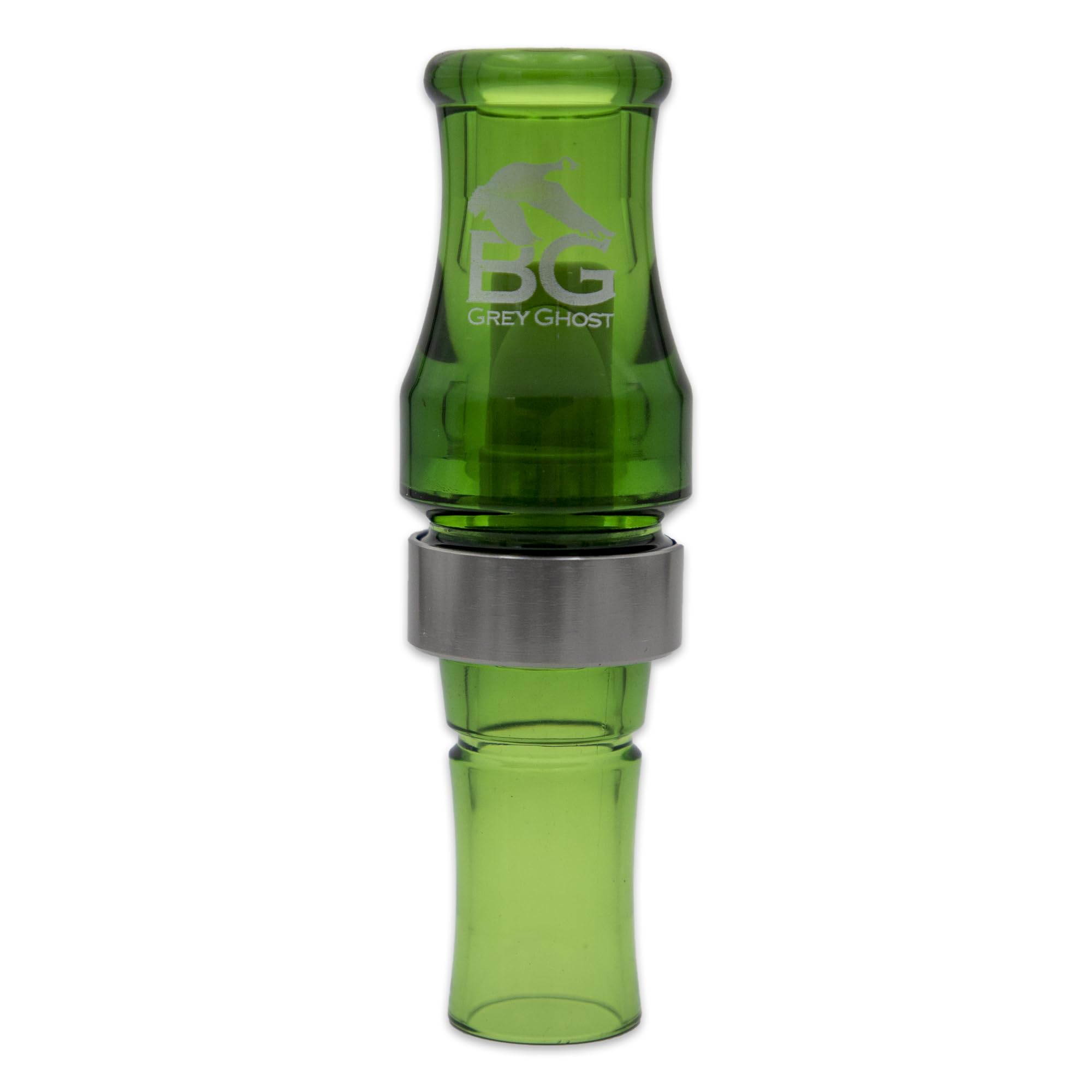 Buck Gardner Calls BGC Grey Ghost Canada Goose Call- Poly - Camo Green