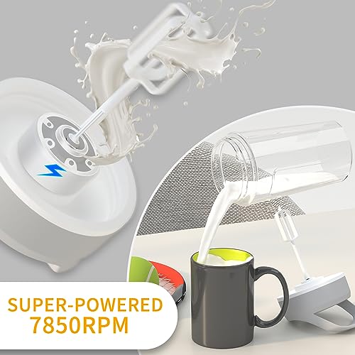 mountop Electric Protein Shaker Bottle, 18oz Rechargeable Blender Bottles, BPA-free Shaker Cups for Protein Shakes, Portable Drink Mixer Gym Accessories Pre Workout Bottles for Men/women, Grey