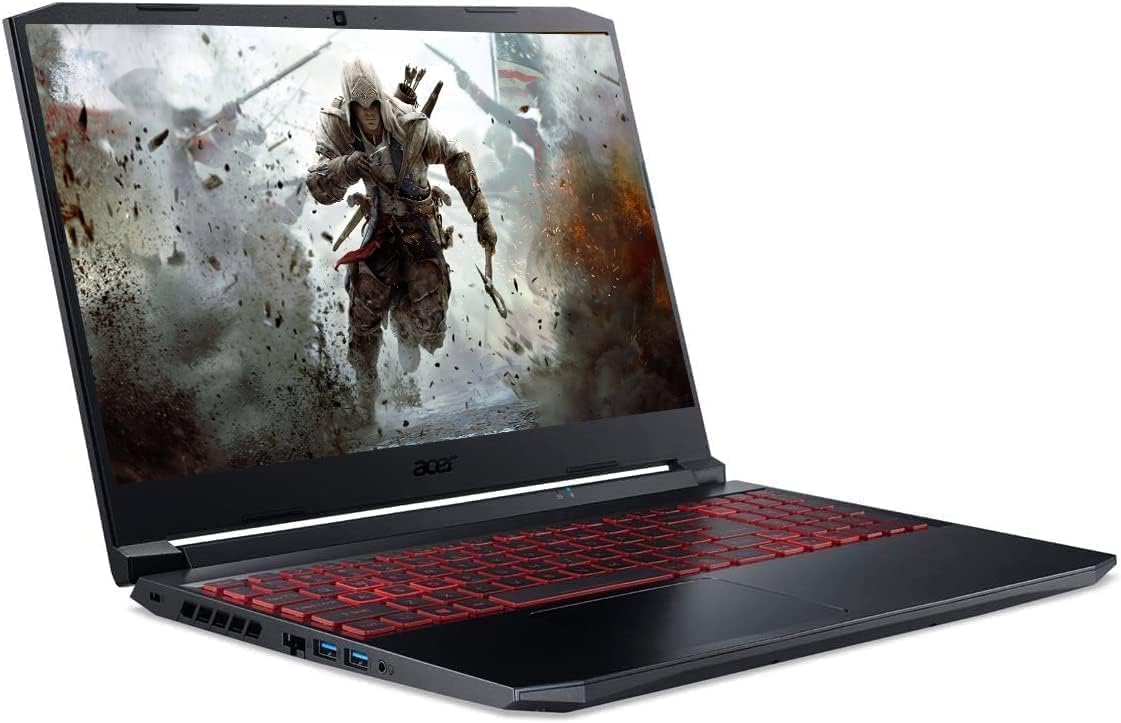 acer Nitro 5 Gaming Laptop, 15.6 Inch FHD 144Hz, Intel Core i5-11400H, Windows 11 Pro, 64GB RAM, 2TB SSD, NVIDIA GeForce GTX 1650, Backlit KB, Type-C, RJ-45, Long Battery Life, PCM