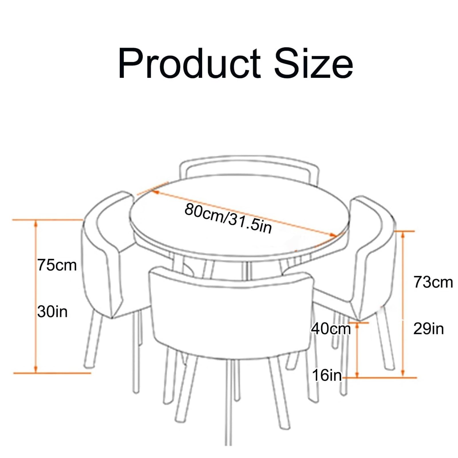 Office Reception Room Club Table, Round Negotiation Reception Tables And Chairs Combination, Home Living Room Kitchen Leisure Table, Rest Area Small Apartment Balcony Leisure Table And Chair ( Color :
