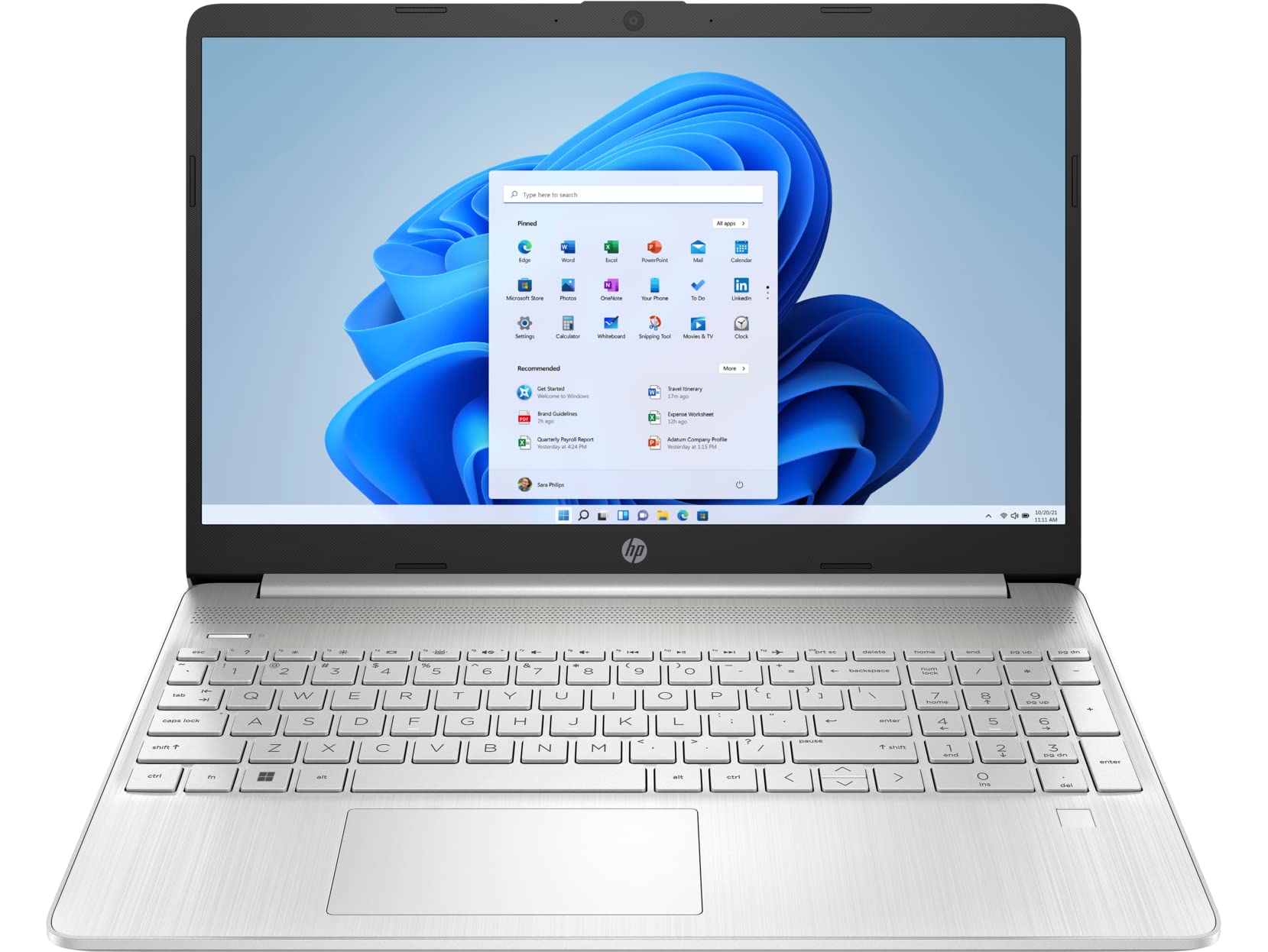 HP 15 inch Lightweight Laptop, HD Touchscreen Display, Intel Core i3-1115G4, 16GB RAM, 1TB SSD, Intel UHD Graphics, Windows 11 Home in S Mode
