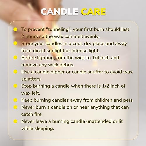 Goodpick Vanilla Scented Candles 22 oz, Luxury Aromatherapy Candles for Home, 2-Wick Soy Candle, Large Jar Candles Gifts for Women, Bath Gift, Christmas, Birthday, 120 Hours Burn Time