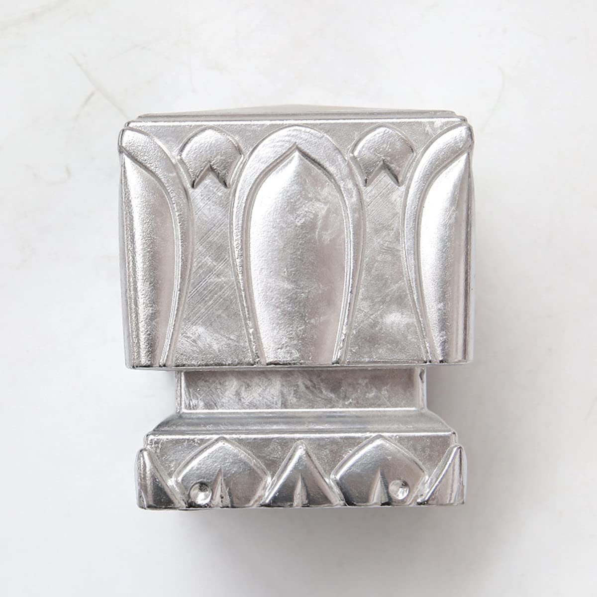 EKSED Fence Post Cap, Acorn Top Fence Finials, Aluminum, Railing Cover for Villa Stair, Mailbox, Deck, Dock, Piling Caps, 2 pcs