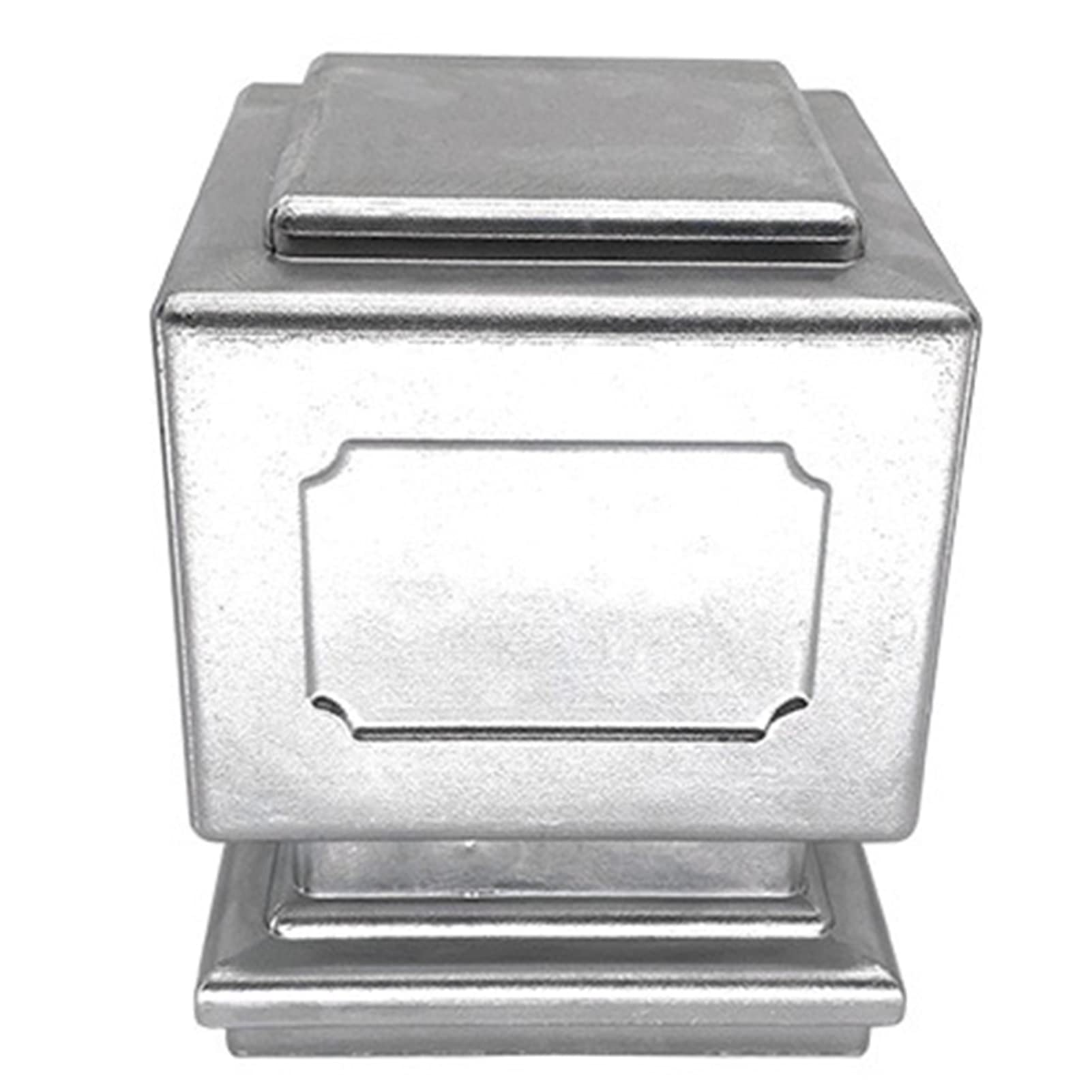 EKSED Fence Post Cap, Acorn Top Fence Finials, Aluminum Railing Cover for Villa Stair, Mailbox, Deck, Dock, Piling Caps, 4Pcs