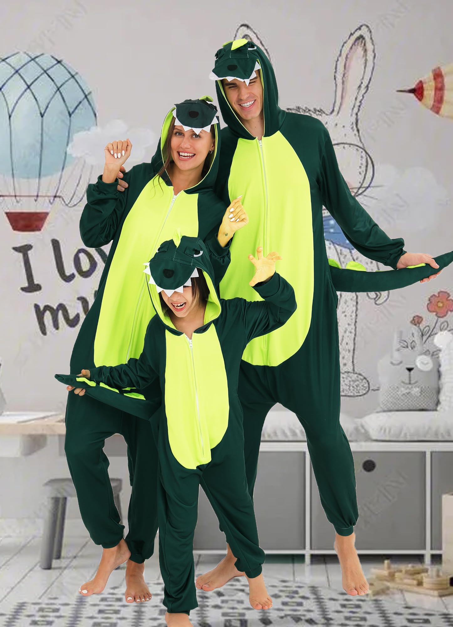 YEAXLUD Halloween Family Pajamas Set for Adult Women Men Skeleton Matching Spooky Pjs for Couples Pajama