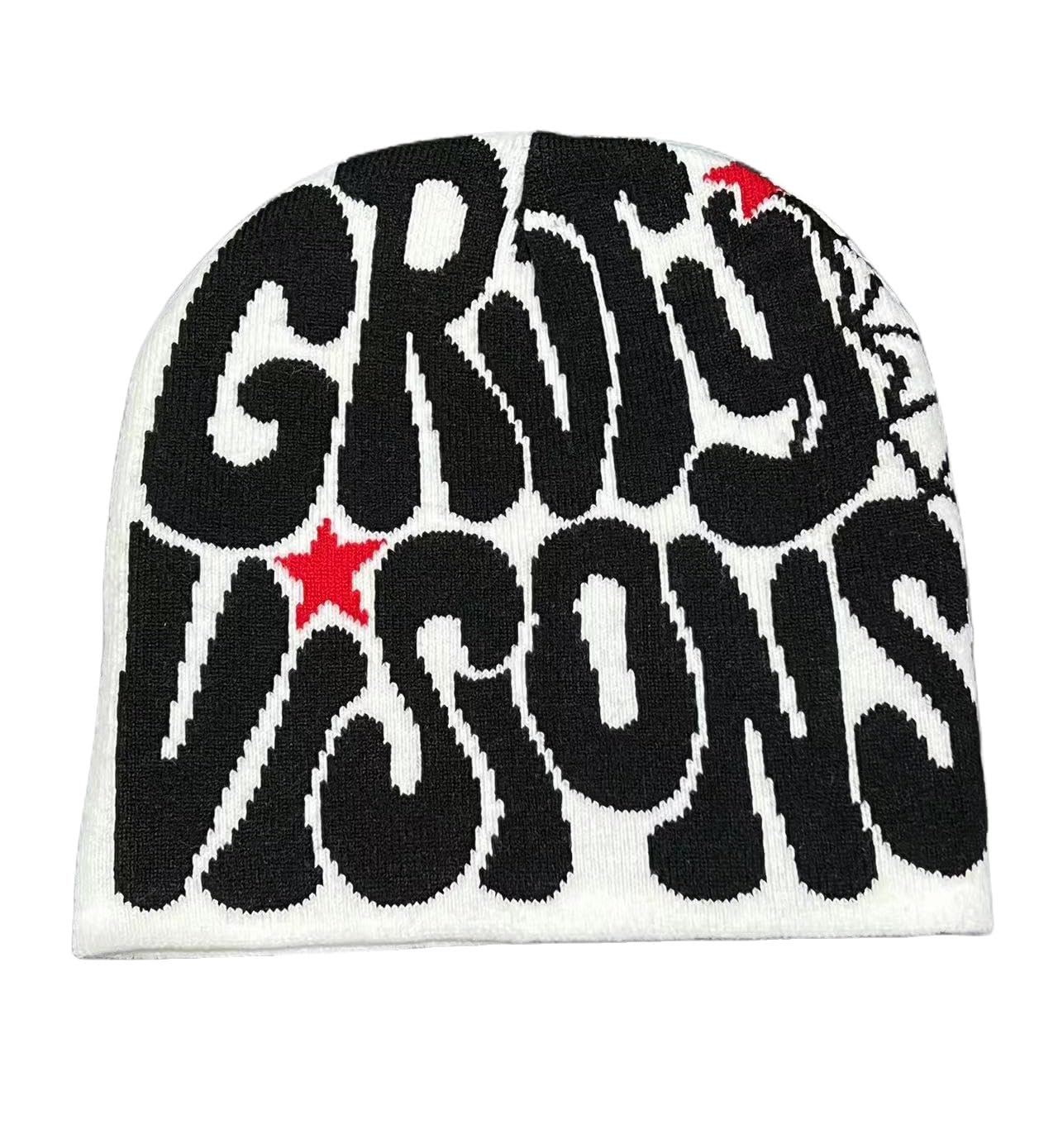 Letter Printing Knitted Hat Y2K Winter Warm Woolen Hat Fashion Hip hop Trend Beanie Pullover Hat Casual Sports for Men Women