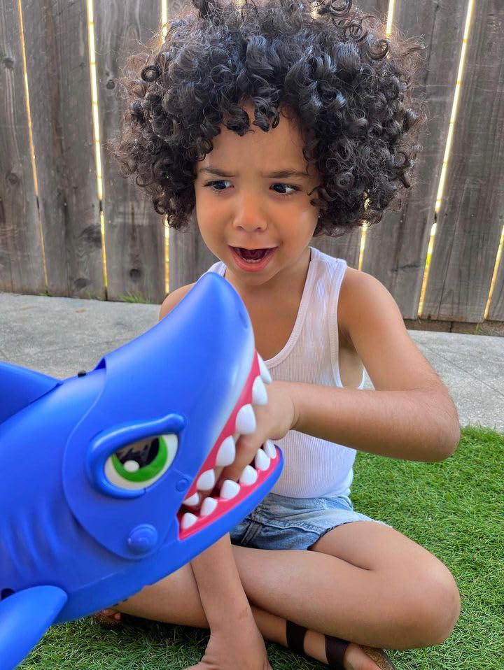 KIDDITOY Remote Control Shark Toy for Kids 3+ - Rechargeable RC Shark Robot with Realistic Biting Action, Interactive Gifts for Boys Ages 3-12, Stocking Stuffers, Birthday Gifts