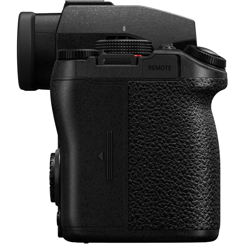 Panasonic Lumix S5 IIX Mirrorless Camera (DC-S5M2XBODY) + 4K Monitor + 2 x 64GB Memory Card + Corel Photo Software + 3 x DMW-BLK22 Battery + Triple Shoe Bracket + Charger + LED Light + More