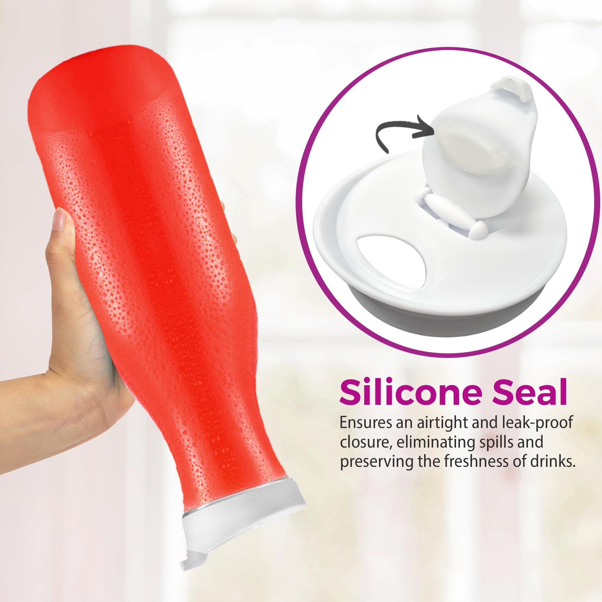 DilaBee Plastic Water Pitcher With Lid Round Carafe Pitchers for drinks, Milk, Smoothie, Iced Tea, Mimosa Bar - BPA-Free - Not Dishwasher Safe (2-Pack, 50 Ounce)