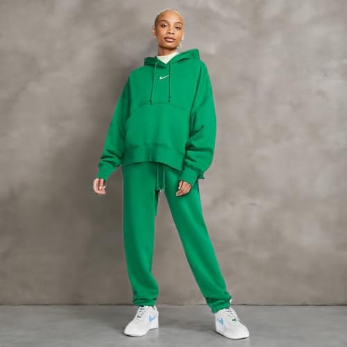 Nike Sportswear Phoenix Fleece Women's Over-Oversized Pullover Hoodie, Green, M Regular US