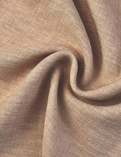 Narcissus Khaki Linen Pants for Women Fall Plus Size Khaki Pants for Women Drawstring Loose Linen Pants Plus Size Linen Beach Pants for Women (Khaki XL)