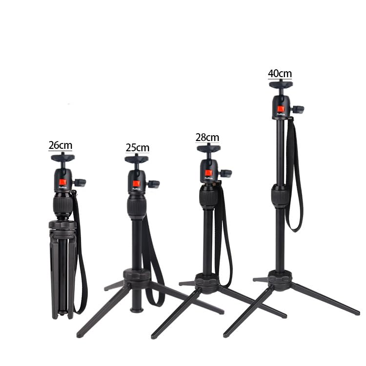 Tripod Stand Compatible with Anker Nebula Capsule Series, Universal Mini Camera Tripod, Aluminum Alloy Portable Projector Stand for Capsule, Capsule Max, and Capsule II with Swivel Ball Head