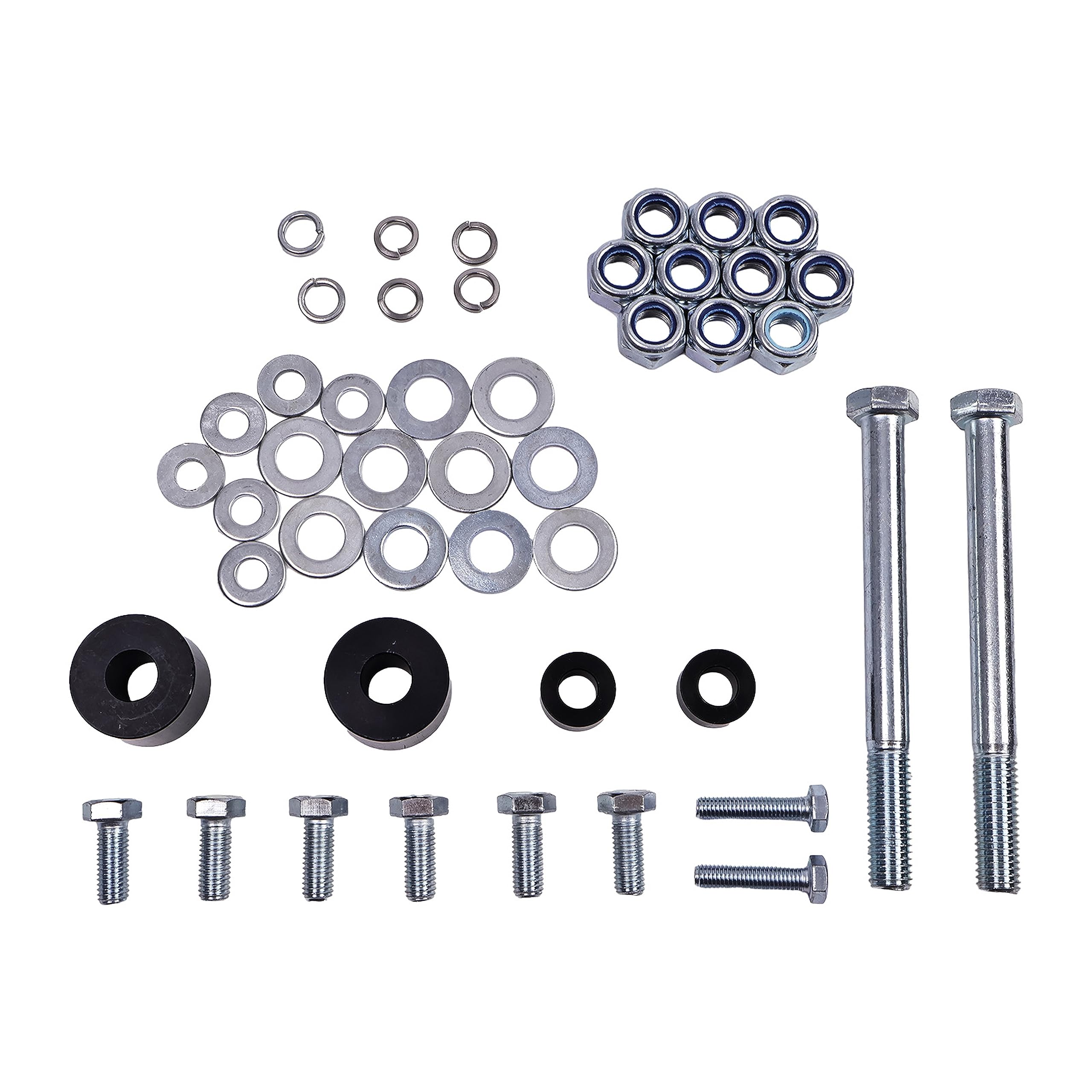 JEENDA 3" Front + 3" Rear Lift Kit 05TMA33-DD Compatible with Toyota Tacoma 4X4 4WD, SR5, TRD 2005-2022 with Diff Drop Full Suspension Leveling Lift kits w/Differential Drop, Replaces 05TMA33DD