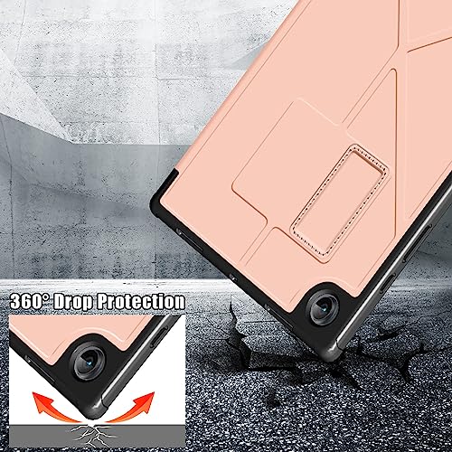 Stand Tablet Cover Compatible with Samsung Galaxy Tab A8 2021 SM-X200 Tablet Case,Slim Stand PC Hard Back Shell Protective Smart Cover Case,Multi-Viewing Angles Folio Case Cover Auto Sleep/Wake ( Colo
