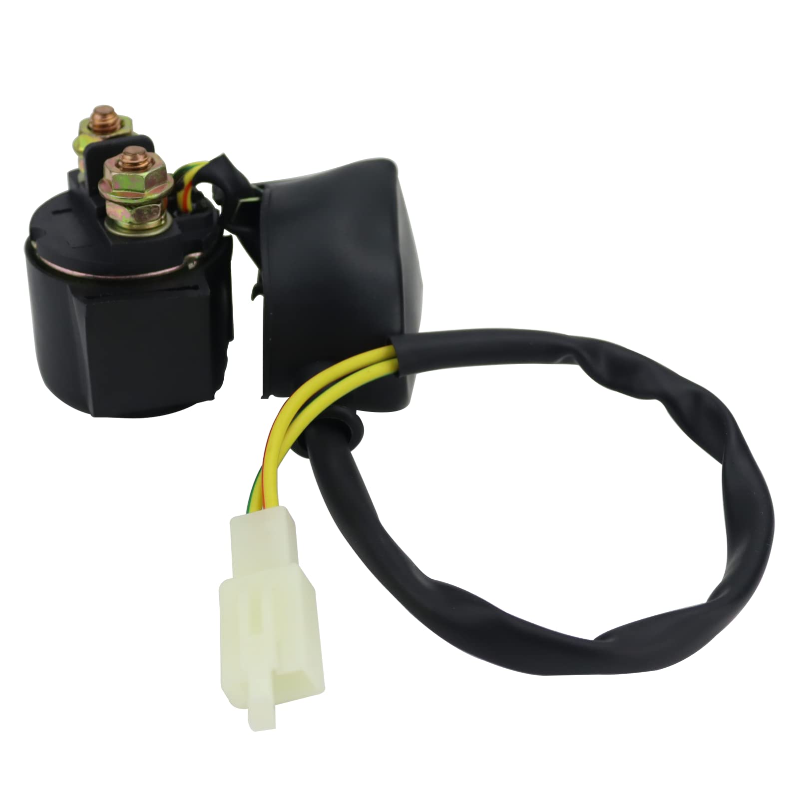 STABSOLI 2 Bolt Starter & Relay & CDI for Clone Bottom Mount 50cc 70 cc 90cc 110cc 125 cc Dirt Bikes Go Karts Kids ATV Pit Bike Quad 4 Wheelers Dune Buggy Sandrail SSR Roketa Taotao Jonway SunL
