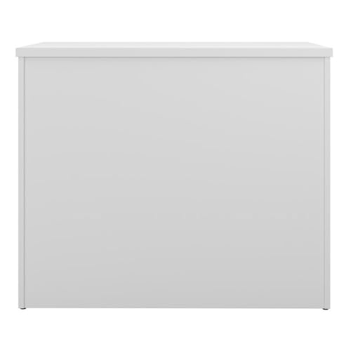Bush Business Furniture Office in an Hour 2 Drawer Lateral File Cabinet | Locking Storage for Letter, Legal, and A4-size Documents, Pure White
