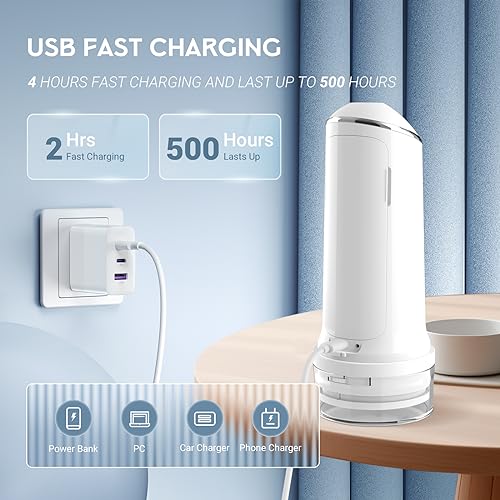 Nasal Irrigation System - ππππππ Electric Neti Pot Nose Cleaner - Sinus Rinse Machine with π ππ¨πππ¬ for Nose Wash - Nasal Irrigator with ππ Packets Saline for Sinus Flush and Relief
