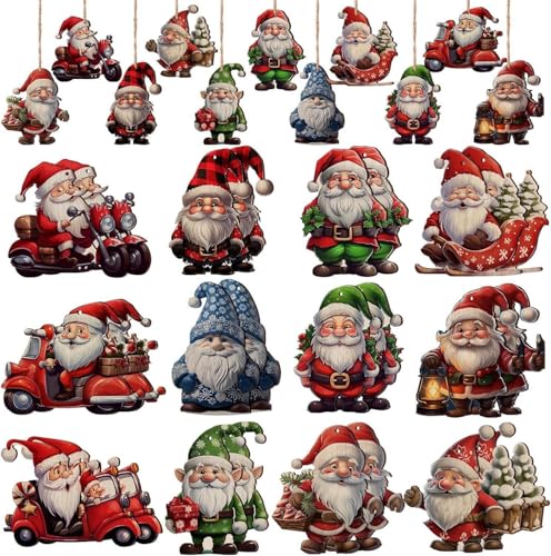 24 Pieces Christmas Gnome