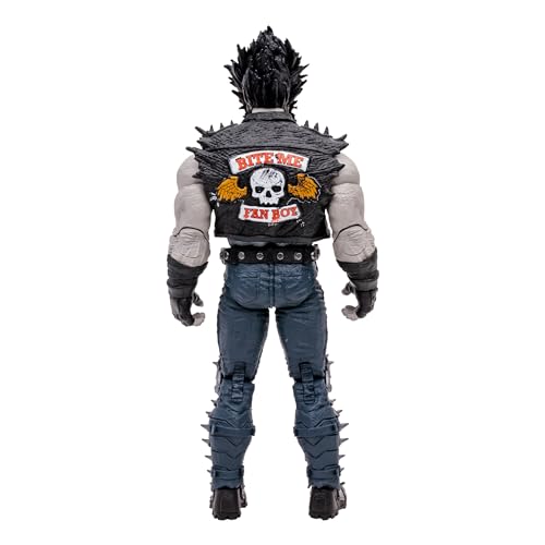 McFarlane Toys - DC Multiverse Lobo & Spacehog (Justice League of America) - 7in Scale Action Figure with Vehicle, Gold Label, Amazon Exclusive