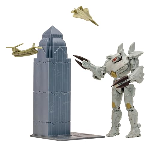 Pacific Rim McFarlane Toys Striker Eureka (Jaeger) 4" Scale Figure Playset with Comic
