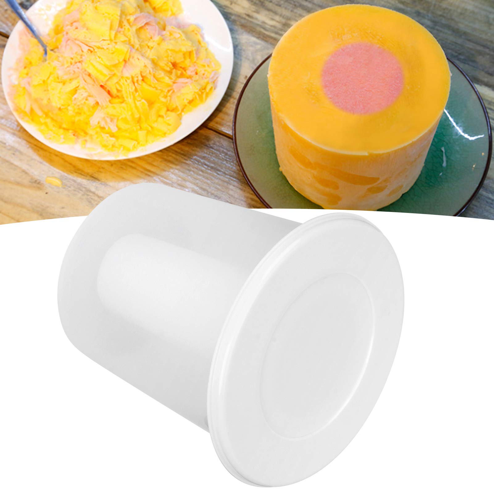Transparent Shaved Ice Mold Cups Reusable Ice Bucket Ice Cups Plastic Shaved Ice Molds With Labeled Popsicle Molds Shaved Ice Containers For Ice Bucket Models With Lids