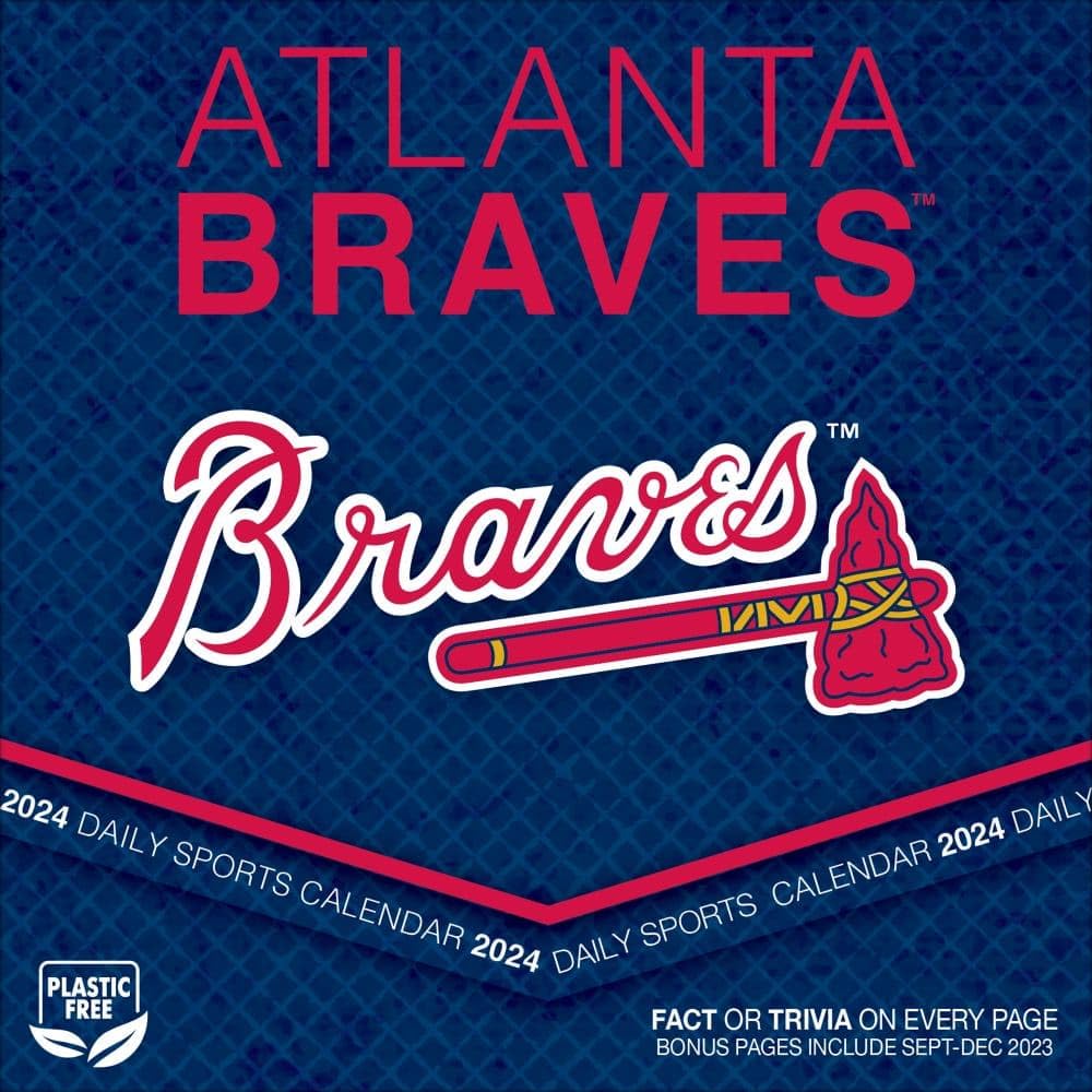 Turner Licensing, MLB Atlanta Braves 2024 Desk Calendar