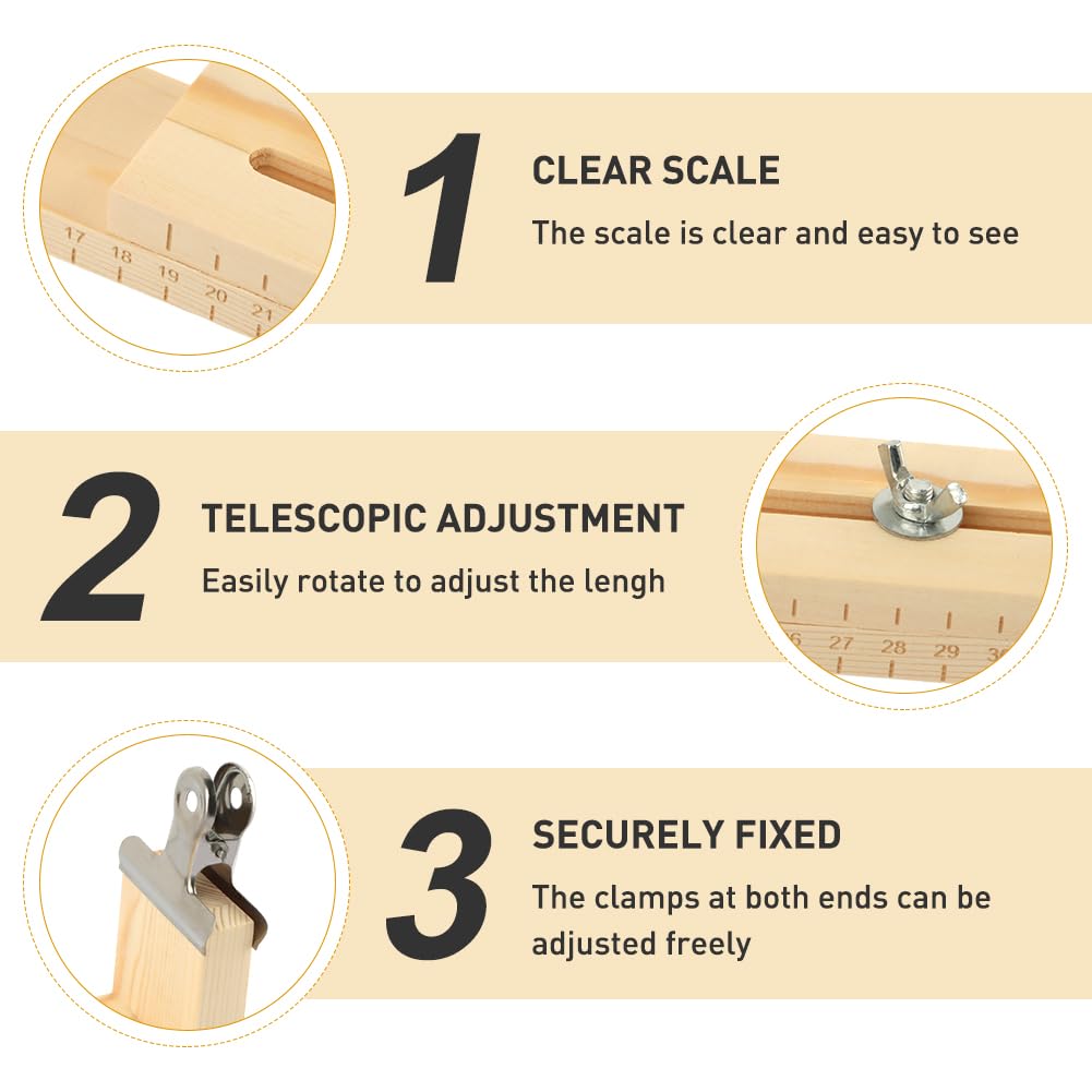 JIANWEI Wooden Jig Bracelet Maker, Paracord Jig Tool, Bracelet Braiding Tool with 4 Rolls Paracord and 4 Buckles, Hand Knitting Kit for Weaving DIY Craft(Wood)