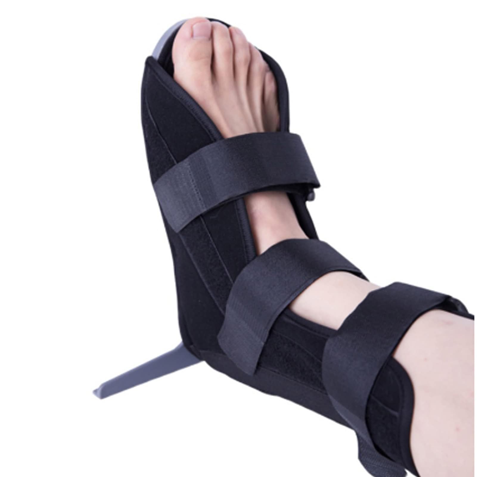 Drop Foot Night Splint, Adjustable Foot Drop Orthotic Brace Splint Supports for Hemiplegia Stroke Shoes Walking Foot Stabilizer, Help Relieve Foot Heel Pain Associated