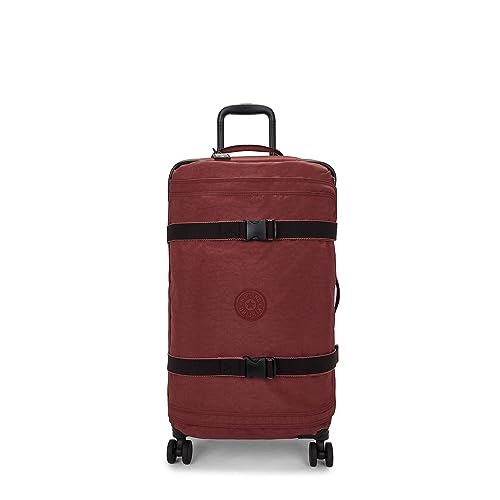 Kipling Women's Spontaneous Medium 4 Wheel LuGGage Flaring Rust