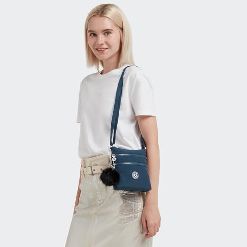 Kipling Women's Alvar Xs GG Crossbody Blue Embrace GG
