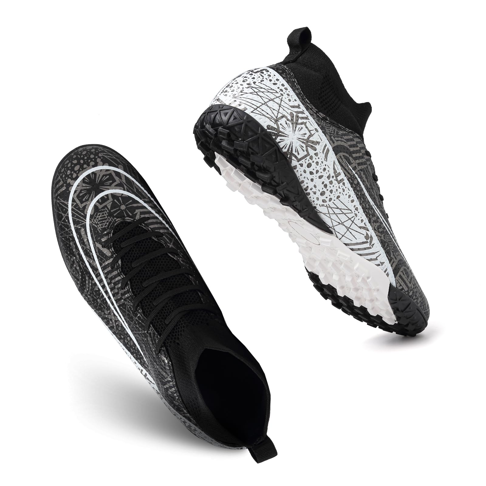 Soccer Cleats Mens Football Cleats for Big Boy Women Indoor Soccer Shoes Tacos de Futbol para Hombre Zapatos de Futbol para Hombre Football Shoes for Youth Futsal Shoes Sneakers Soccer Shoe TF