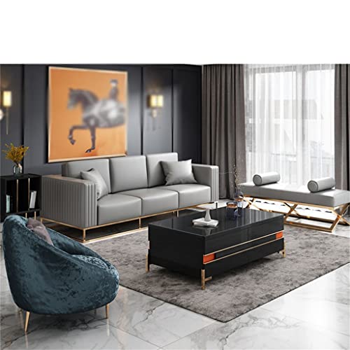 JFGJL Leisure Sofa Single Double Three Seat Lazy Sofa Hotel Bar Small Apartment Living Room Soft Armchair