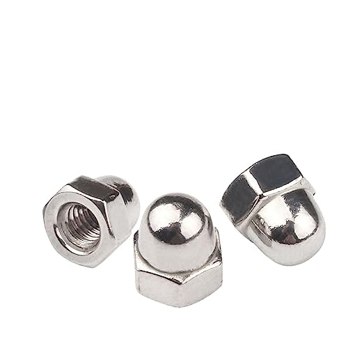 Acorn Cap Nut M3 M4 M5 M6 M8 M10 M12 M14 M16 M18 A2-70 Stainless Steel Decorative Cap Nuts Caps Covers (Size : M4)