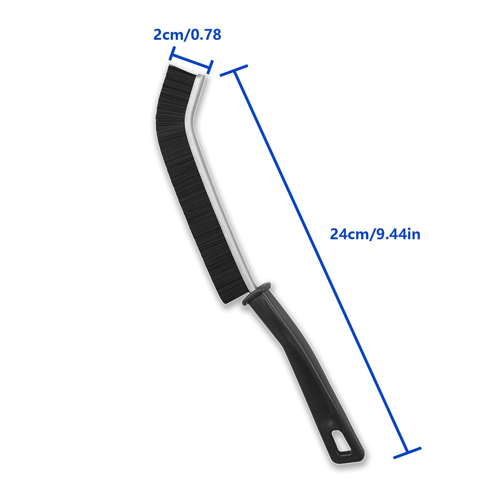 SAPYONY 4Pcs Bathroom Crevice Gaps Cleaning Brush,Clean The Dead Corners of Bathroom Kitchen Tiles, Multifunctional Window Slots, and Brushes,Used for Cleaning Gaps