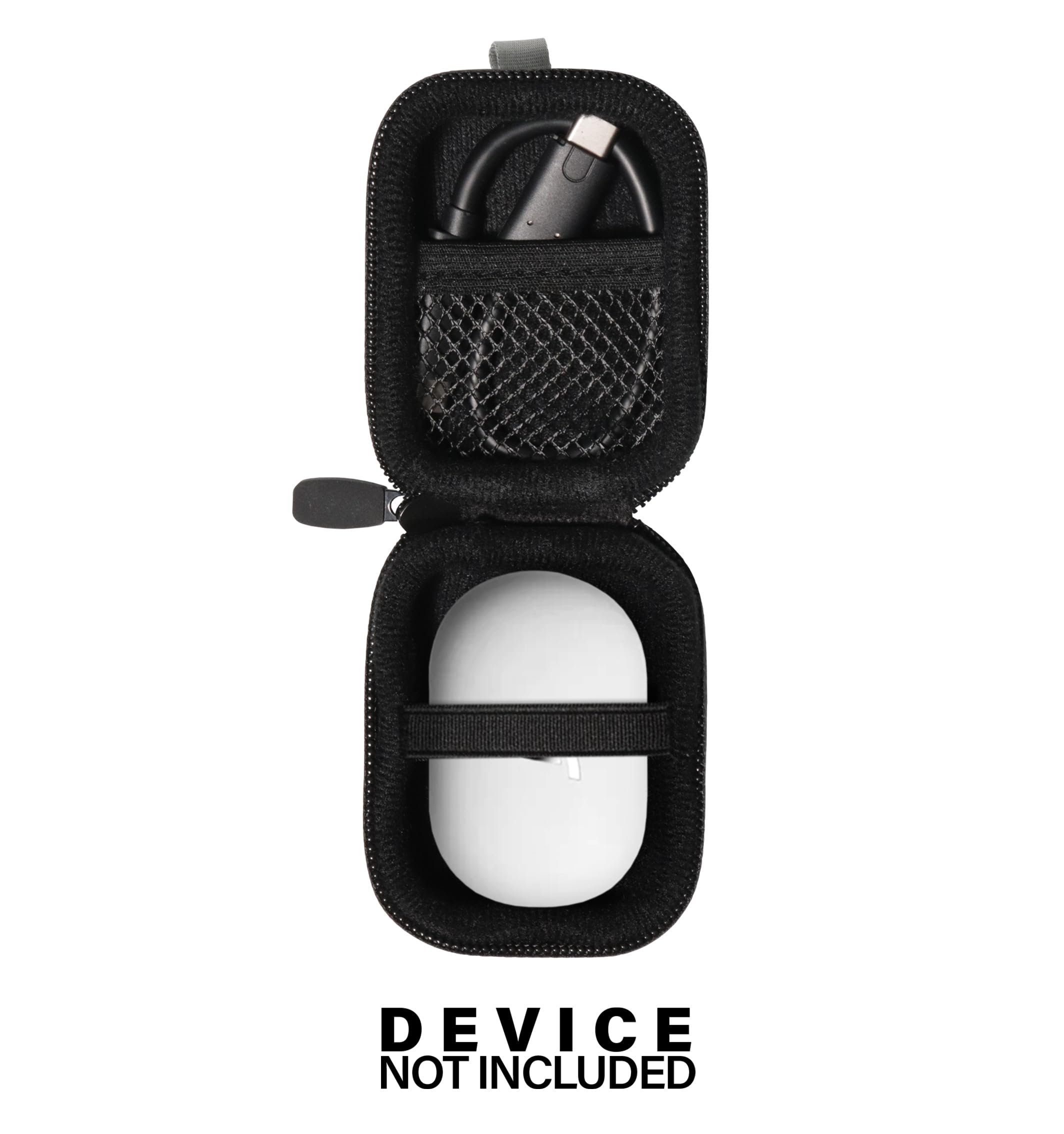 CaseSack Case for Anker Space A40 Auto-Adjustable Active Noise Cancelling Wireless Earbuds (Gray)