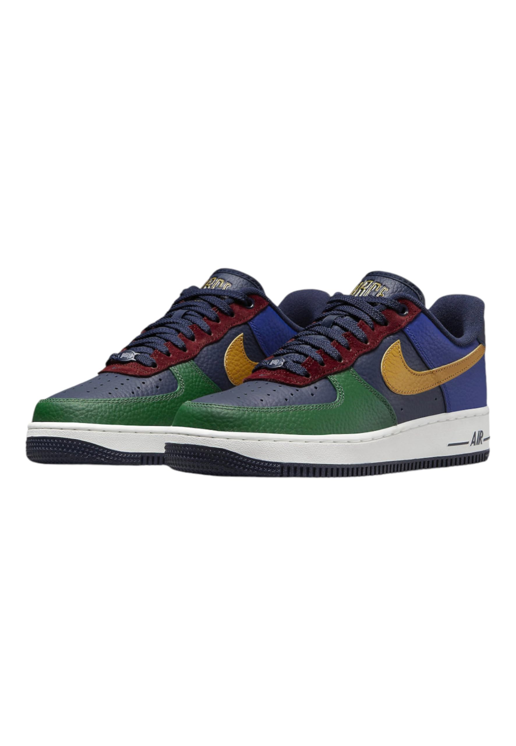 NIKE Women's Low-Top, Gorge Green Gold Suede, 8.5