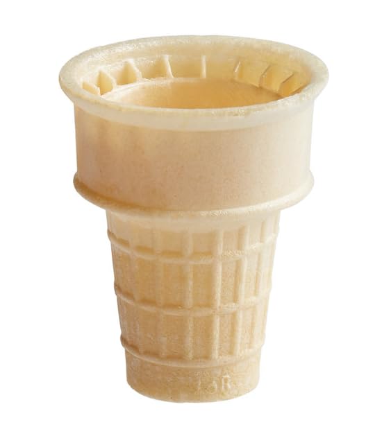 moofin Joy Gluten Free Ice Cream Cups Cones 1.75 Oz (Pack of 2, 12/pack), Joy Cake Cones - Bigger than Joy mini Ice Cream cones for kids, cake pops - Ice Cream Cups Golden Stainless Steel Spoon