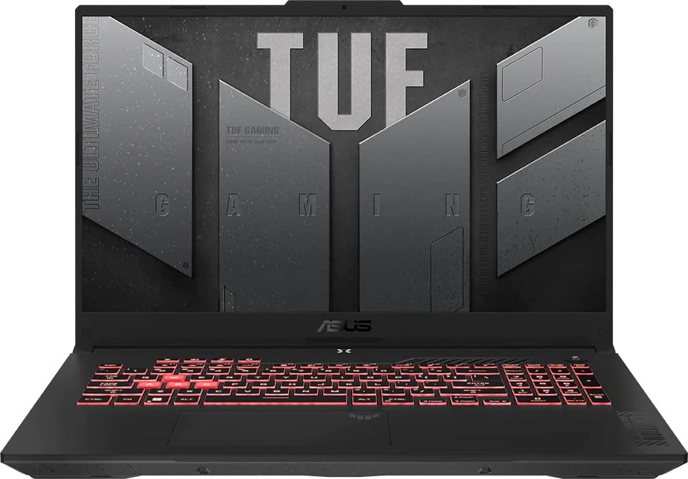 ASUS TUF 17.3" 144Hz FHD IPS Gaming Laptop 2023 New | AMD Ryzen 7 7735HS 8-Core | NVIDIA Geforce RTX 4050 | RGB Backlit Keyboard | WiFi 6 | 48GB DDR5 2TB SSD | Win11 Home