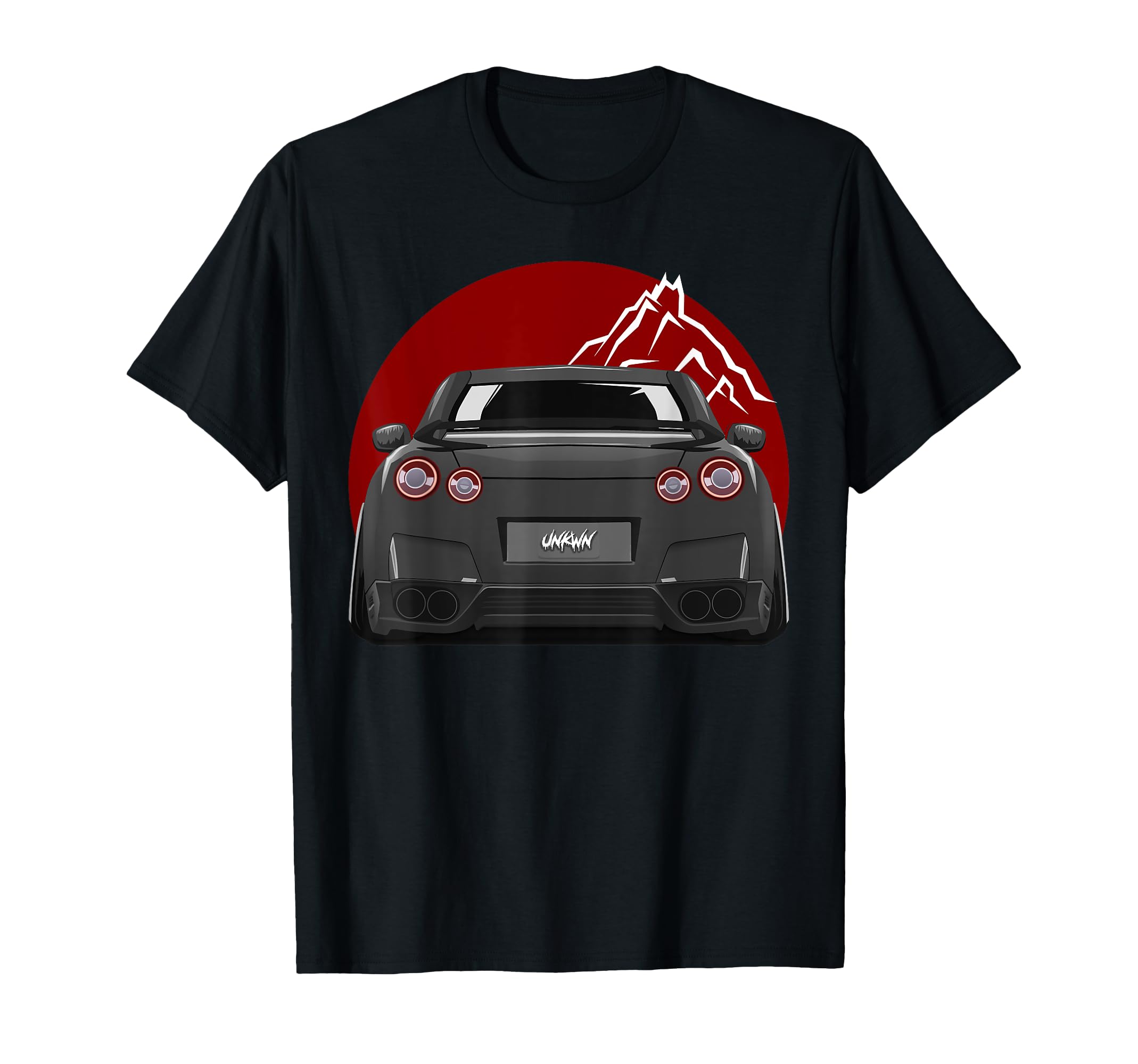 Black GT R 35 JDM Skyline Tuner Shirt Racing Stance T-Shirt