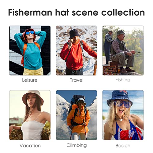 Fishing Hats Acorn Maple Leaves Packable Summer Travel Beach Sun Hat Outdoor Summer Travel Hiking Thanksgiving Or Halloween