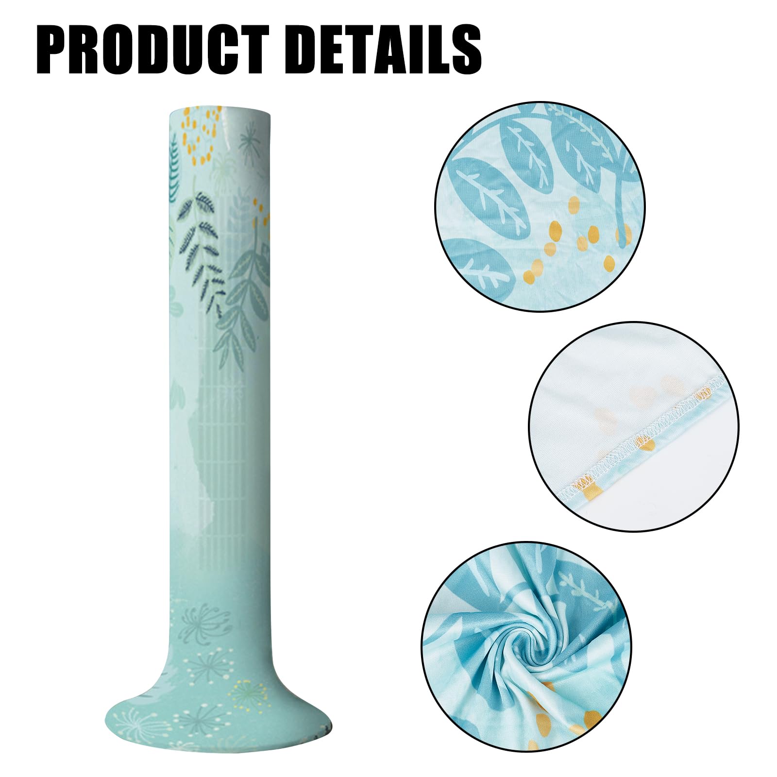 AMIJOUX Tower Fan Dust Cover, Vertical Fan Dustproof Protection Cover, Dustproof Standing Pedestal Fans Covers Protective Oscillating Guard Protector for Floor Fan