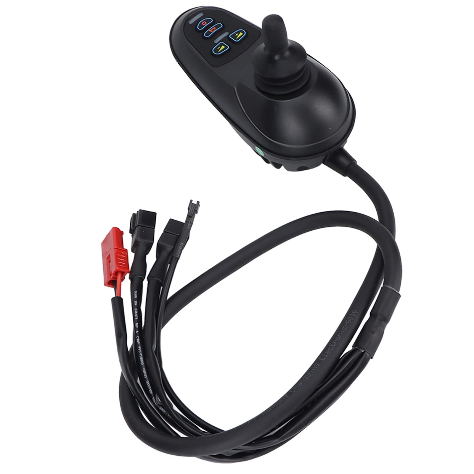 Replacement Joystick Controller for Power Wheelchair Brushed 4P Joystick Controller with Brake Joystick Controller