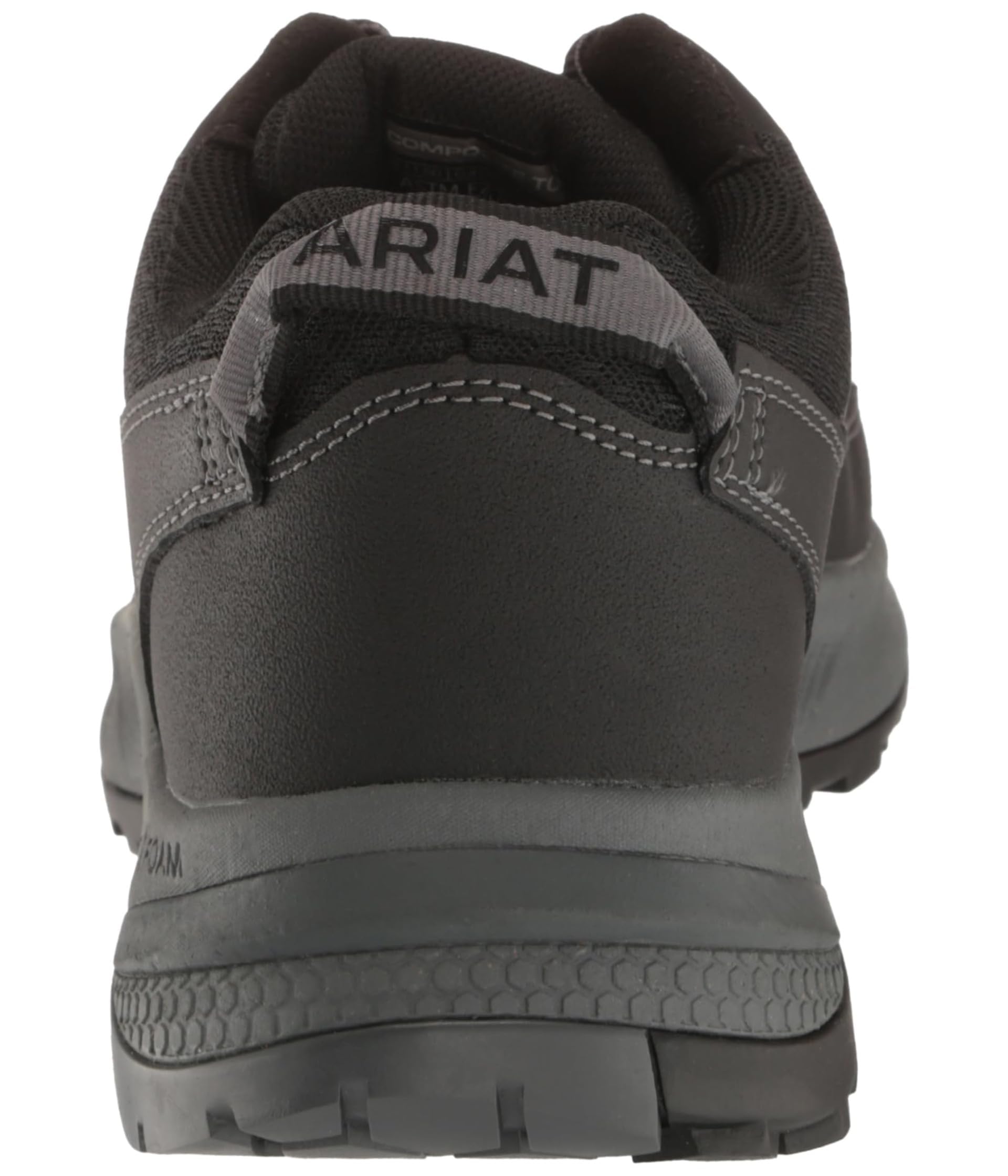 ARIAT Men's Outpace Shift Composite Toe Work Shoe - Black, 9.5 Medium