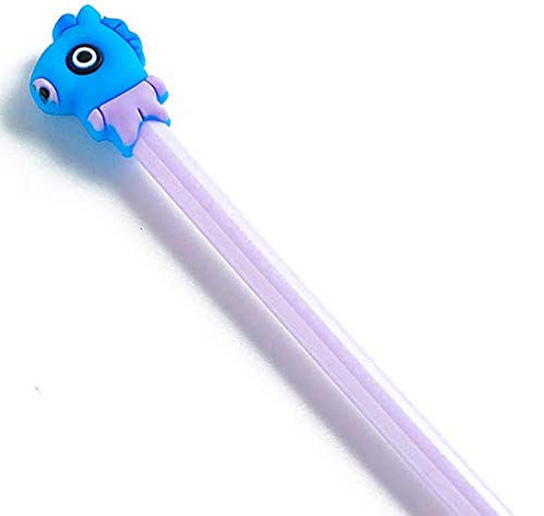 BTS Cartoon Animal Pens Black Ink Writing Pen Set Plastic Creative Gel Pens Office School Children Gift Stationery Supplies Set(8PCS)