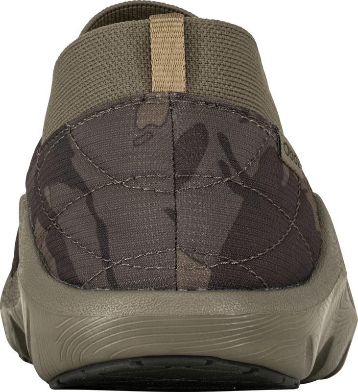 Oboz Unisex Whakatā Puffy Low Print Boot, Camo (Women's 14 / Men's 12)
