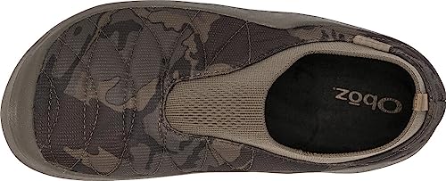 Oboz Unisex Whakatā Puffy Low Print Boot, Camo (Women's 14 / Men's 12)