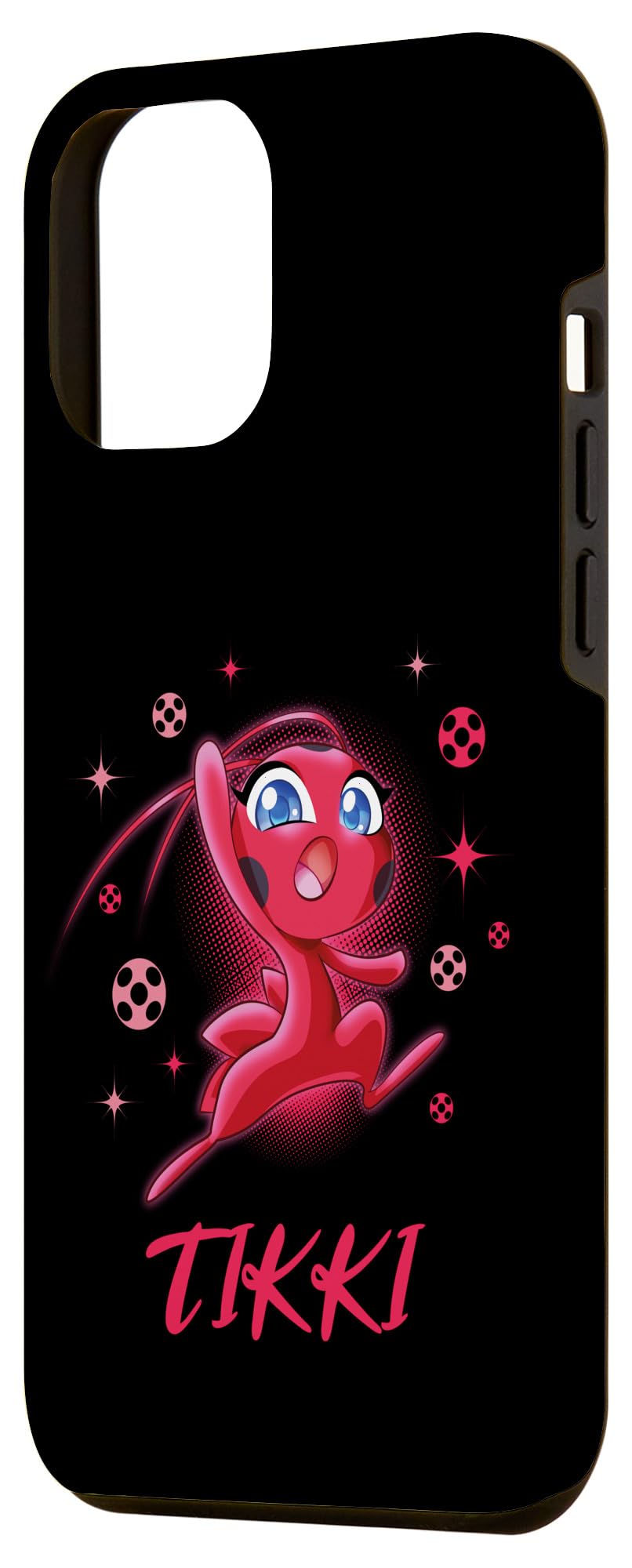 iPhone 14 Pro Max Miraculous Ladybug Kwamis Collection with Tikki Case