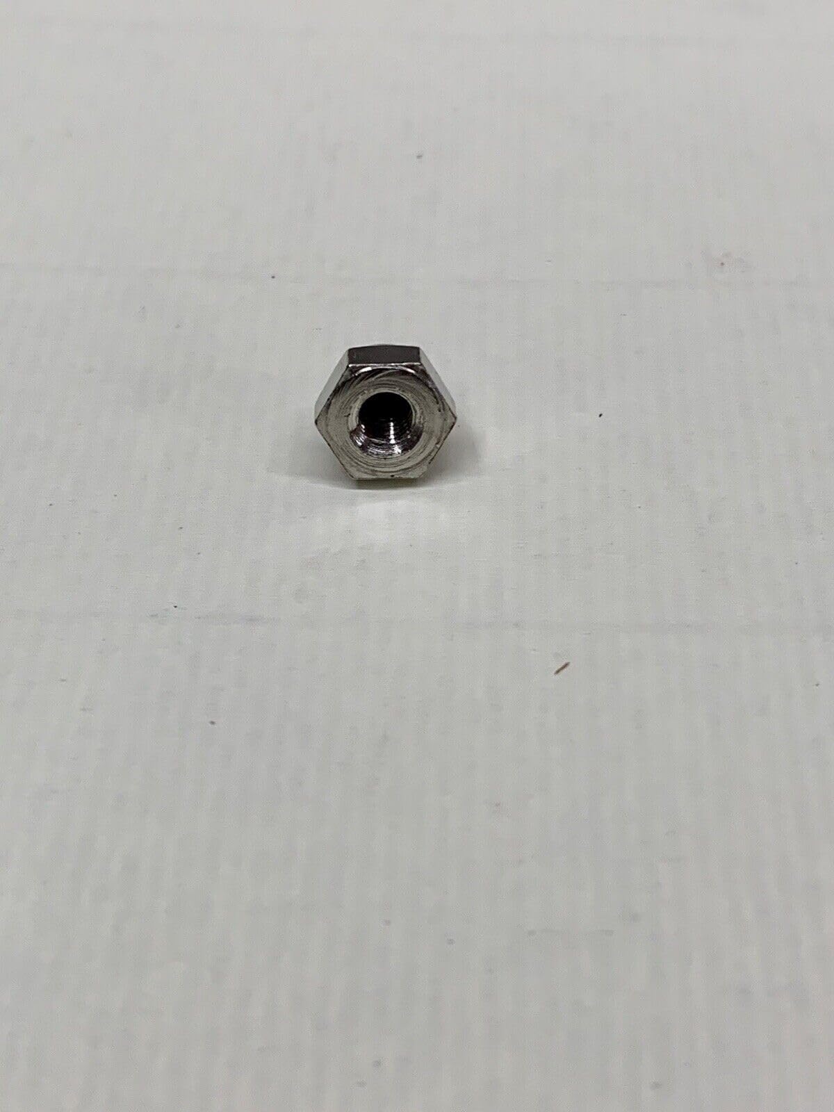 (50) 10-32 Brass Nickel Plated Acorn Chrome Dome/Cap Hex Nut #10 x 32 10/32