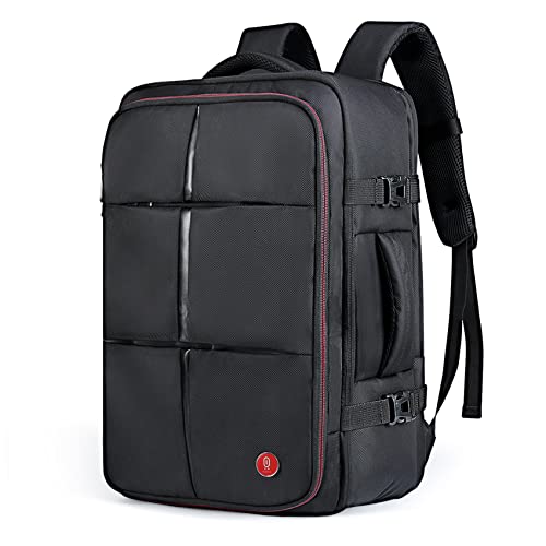 Omnpak 38L Travel Backpack,Flight Approved Luggage Carry on Backpack 17.3 Inch Laptop Backpack Waterproof Suitcase Backpack for Business Weekender Overnight Large Backpack