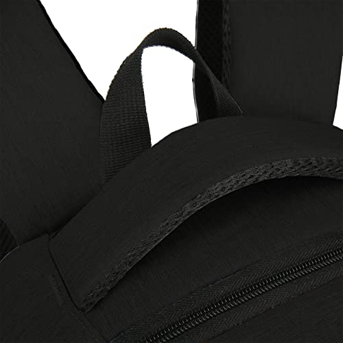 AQZPTV Insulated Cooler Lunch Backpack Leakproof Lightweight Soft Anti-theft USB Port Headphone Plug School Travel Work Bag for Men Women (Black)